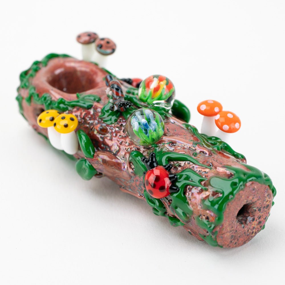 Empire Glassworks Mossy Log Dry Pipe | Empire Smokes