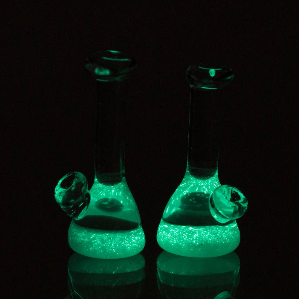 Beaker Block Bong - Glow (2pcs) | Empire Smokes