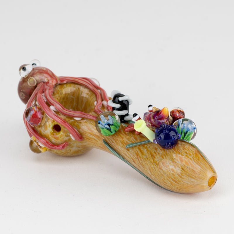 Empire Glassworks Kraken Small Spoon Pipe | Empire Smokes