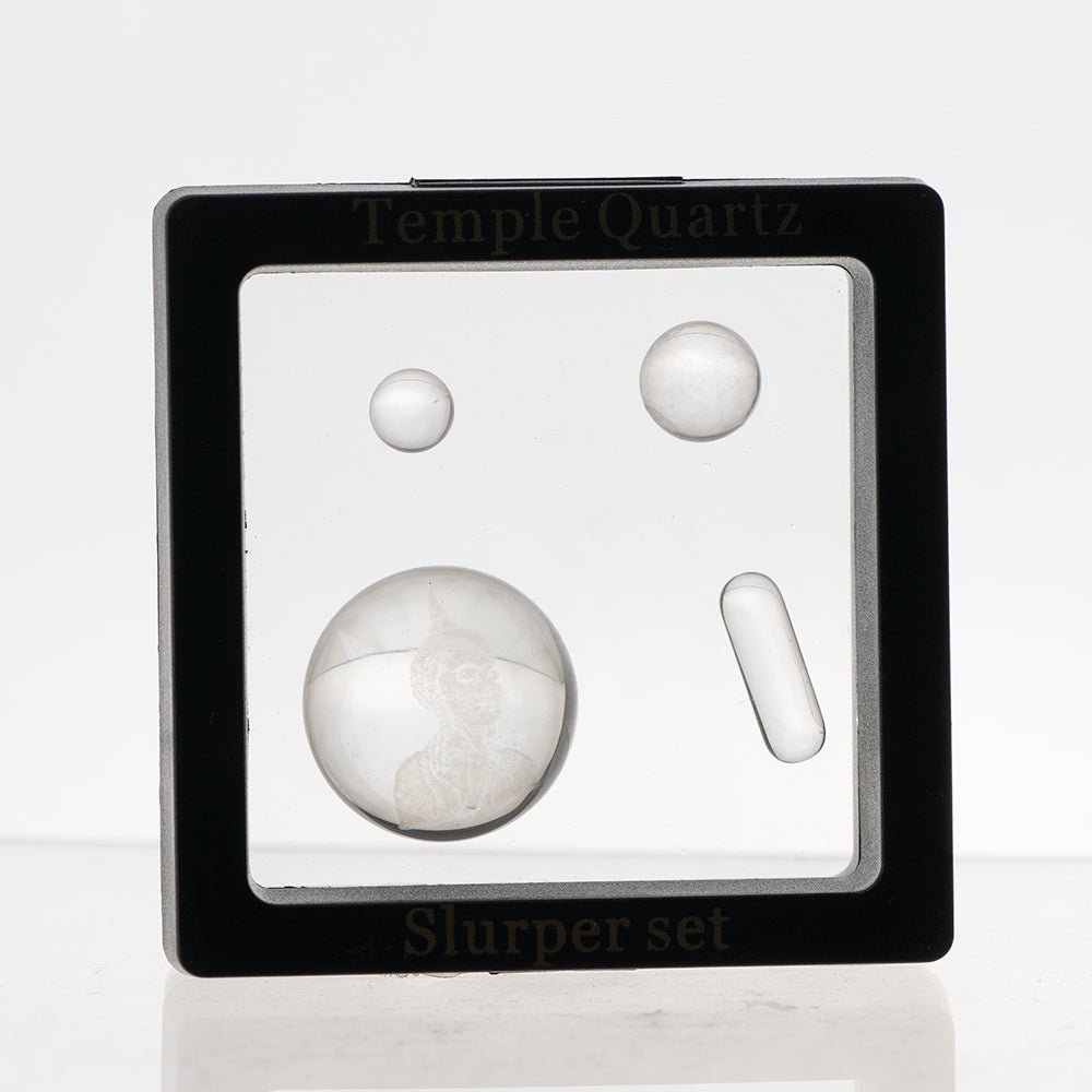 Temple Quartz Divine Pillar Marble Set | Empire Smokes